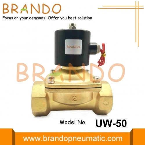 2W500-50 UW-50 UNi-D Type G2'' Liquid Solenoid Valve China Manufacturers Suppliers Factory Exporter